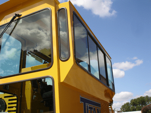 Trackmobile Cab Window Extension - Wiese